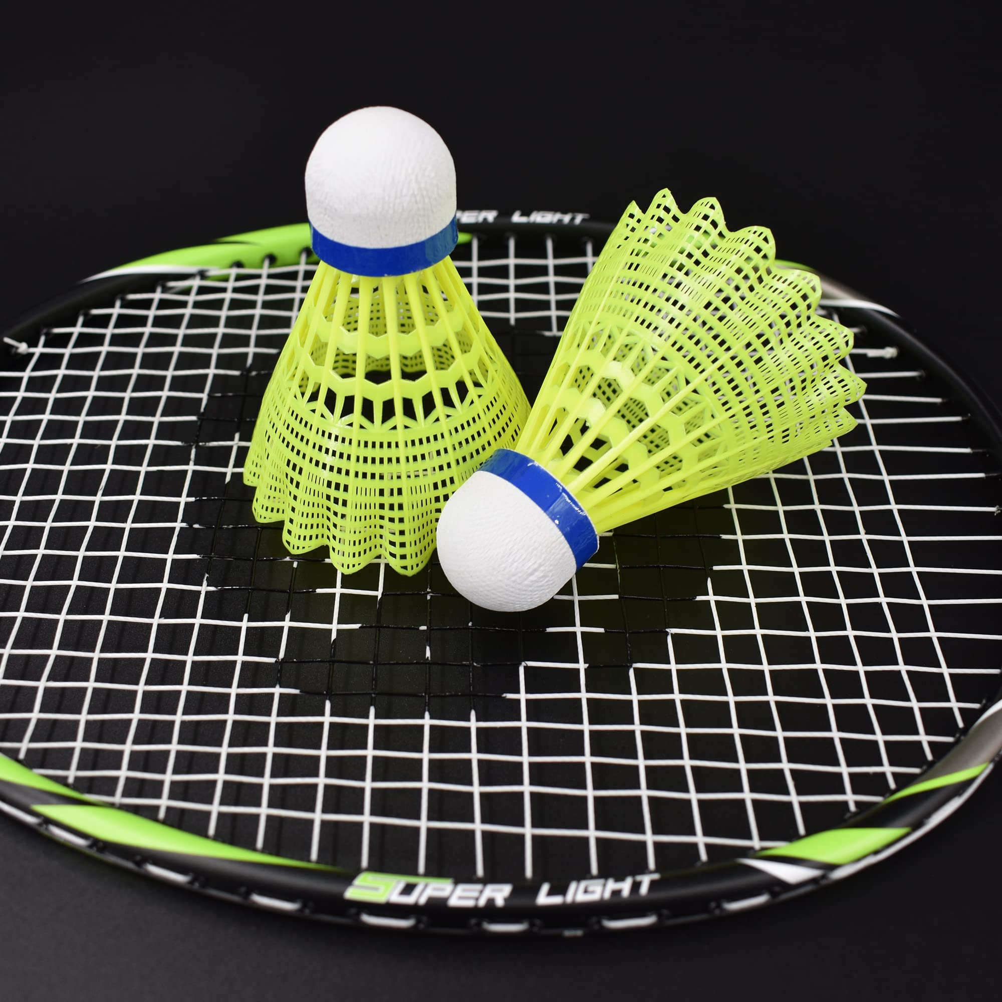 Mua Senston 2 Piece Badminton Racket Set Carbon Fiber Badminton Racket ...