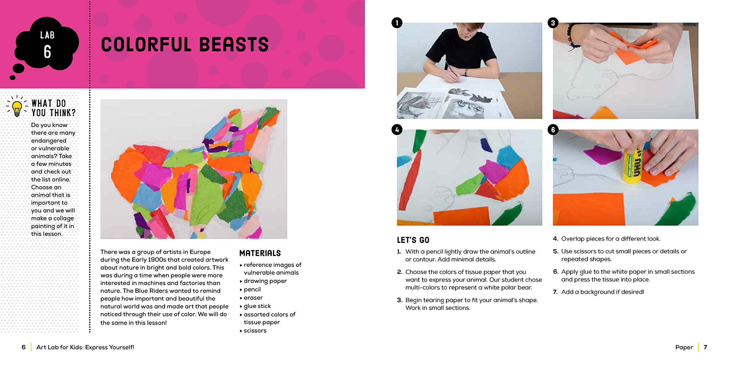 Art Lab for Kids: Express Yourself: 52 Creative Adventures to Find Your ...
