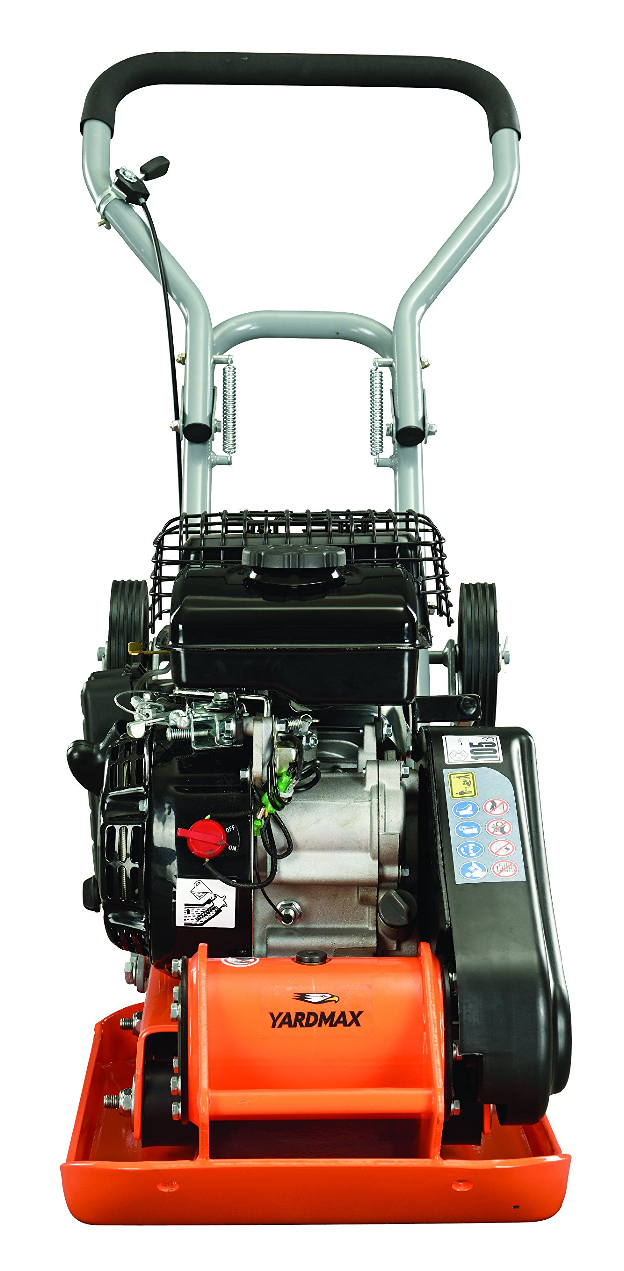 YARDMAX YC0850 1850 lb. Compaction Force Plate Compactor, 2.5 hp, 79cc ...