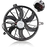 Amazon.com: Replacement Radiator Cooling Fan with 3 Pin Connector ...