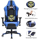 ARTETHYS Reclining Video Game Chair - Adjustable Computer Gaming Desk ...