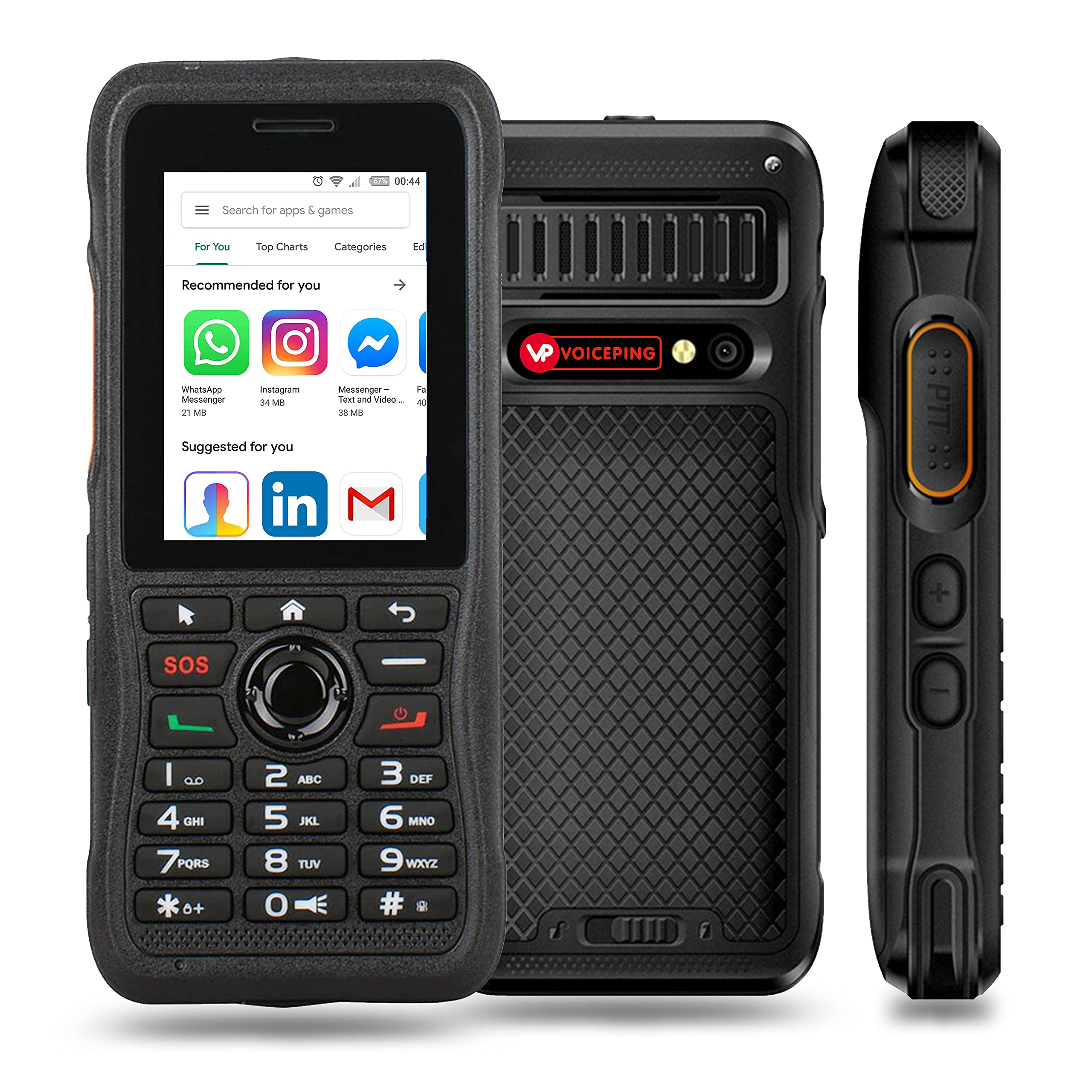 Mua VOICEPING P-one: Unlocked Android Cell Phone for Seniors. Extended ...