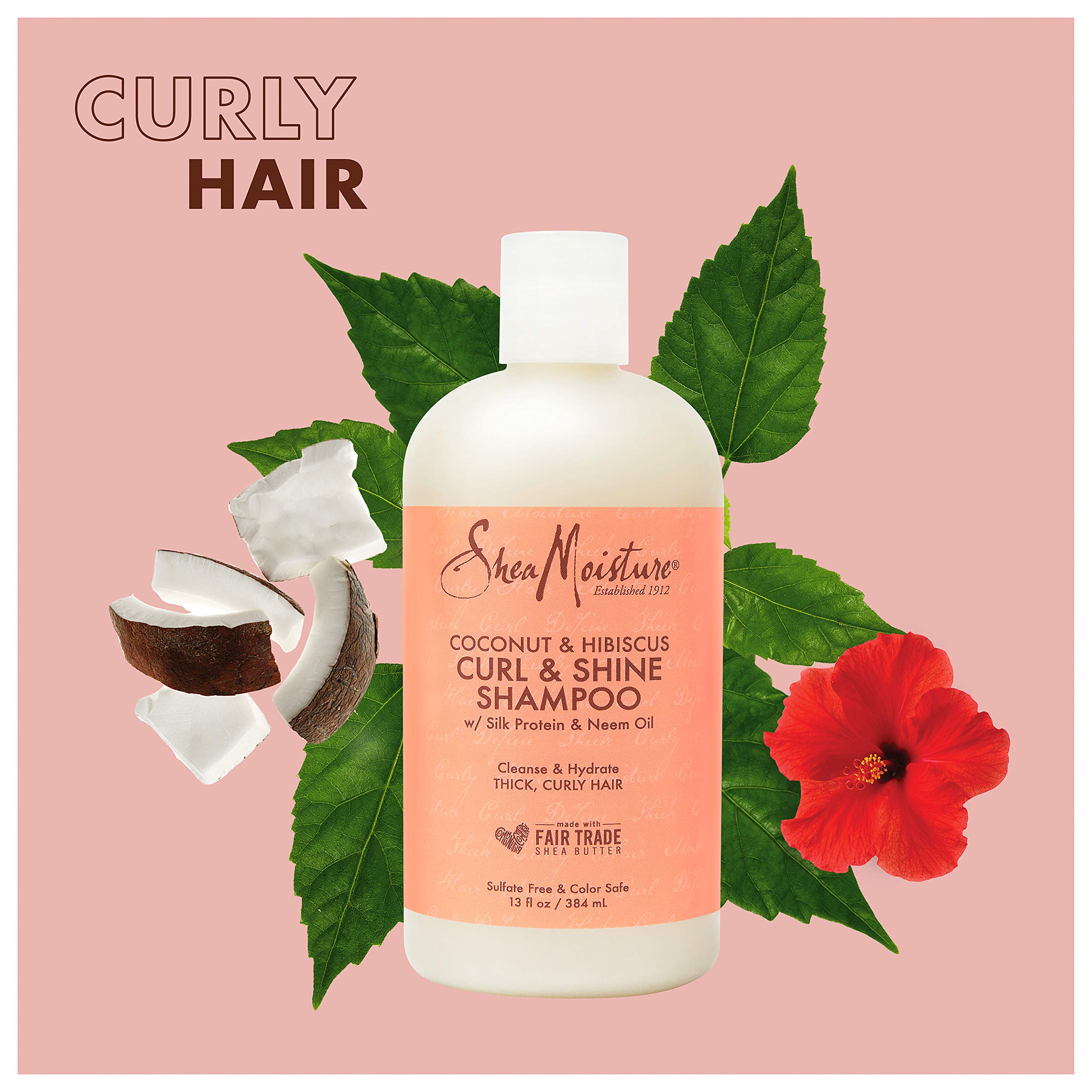 Mua SheaMoisture Curl and Shine Coconut Shampoo for Curly Hair Coconut ...