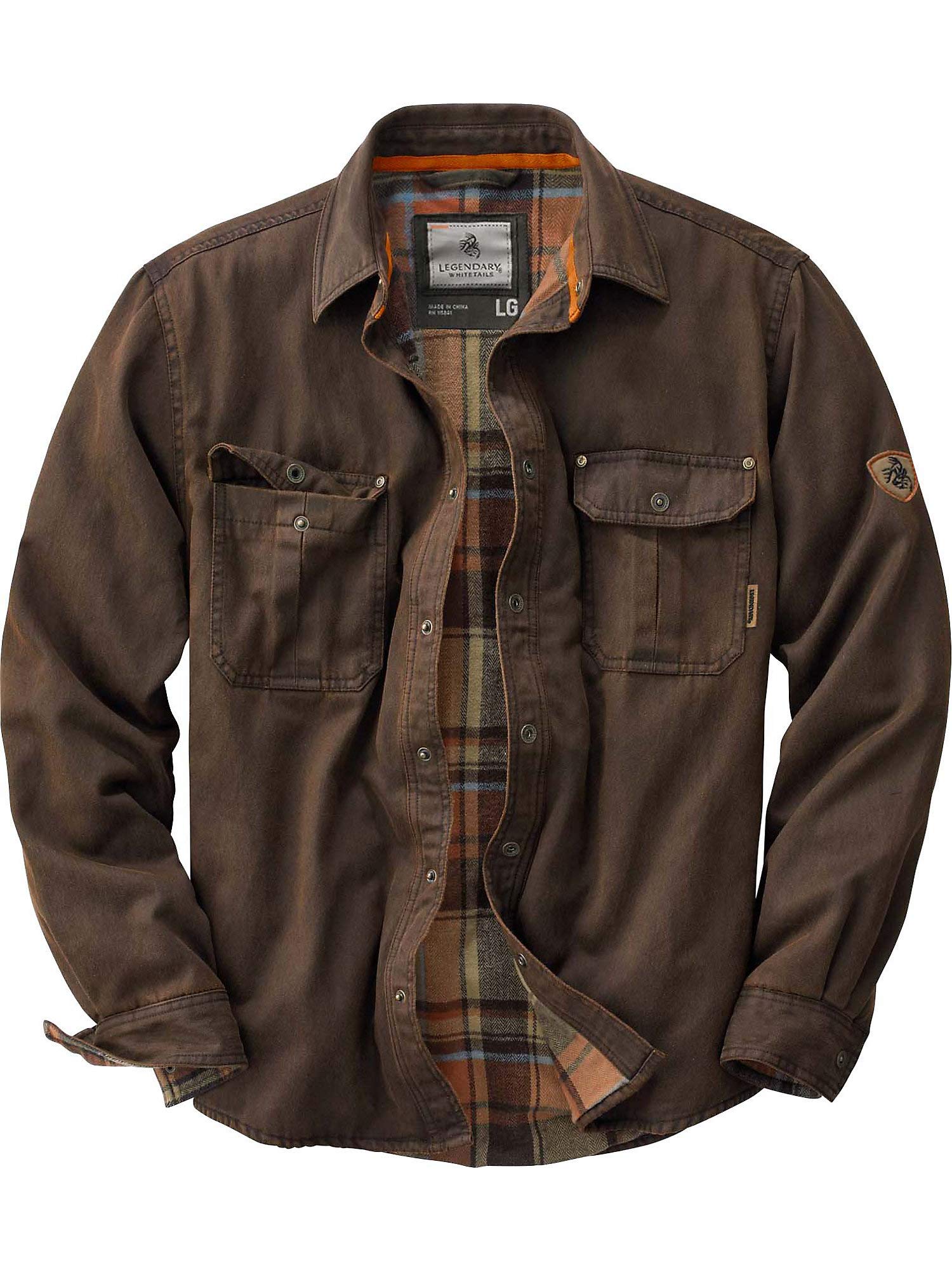 Mua Men's Journeyman Shirt Jacket, Flannel Lined Shacket for Men, Water ...