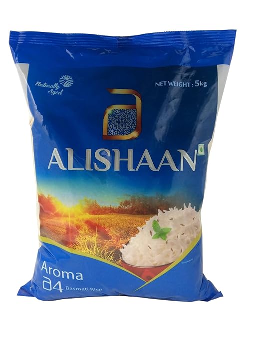 Alishaan Basmati Rice - Aroma A4, 5kg Pack: Amazon.in