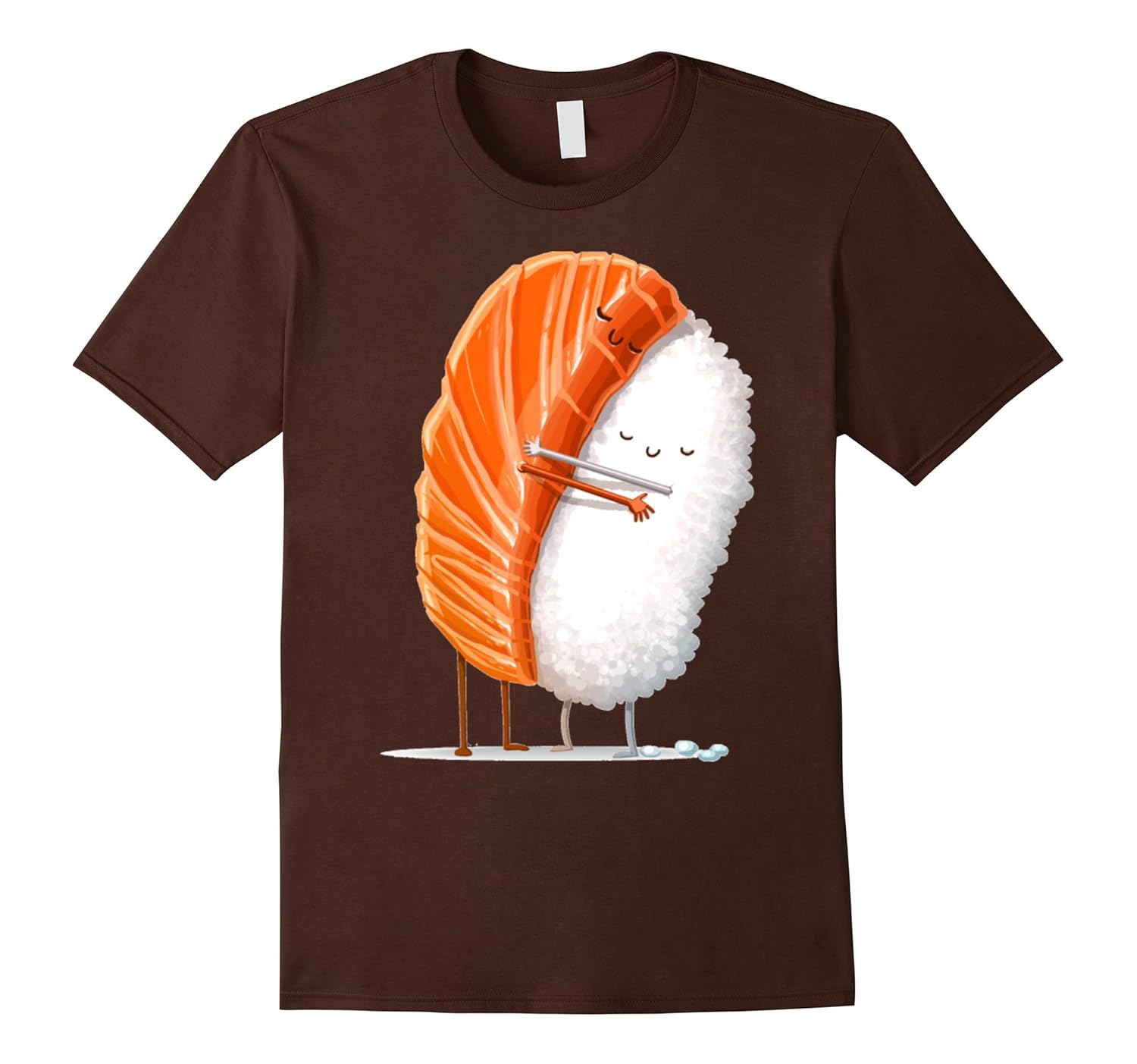 Sushi hug painting t shirt