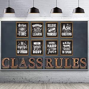 Amazon.com : Classroom Decorations, 18 Pieces Bulletin Board Class ...