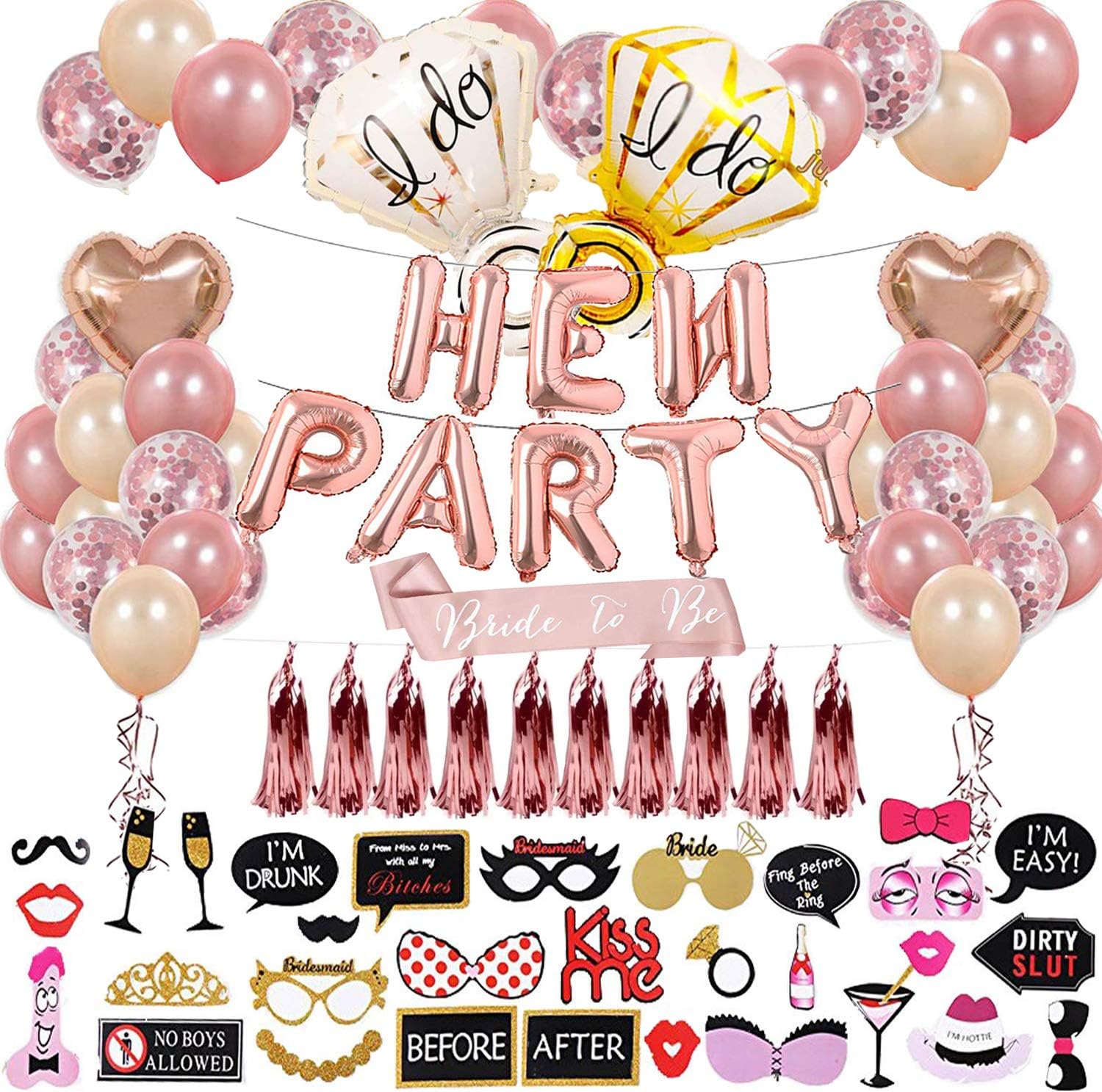 Lake Hen party decoration accessories, Bridal shower decoration, Hen ...