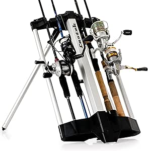 Amazon.com: Castek Rod Caddy Portable Fishing Rod Rack and Carrier for ...