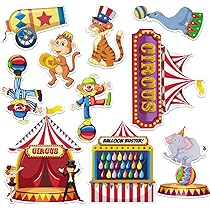 Carnival Themed Cutouts
