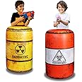 Amazon.com: NINOSTAR barrels inflatables for combat battlefield : Toys ...