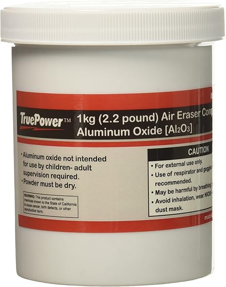 TruePower 2.2lb Air Eraser Compound (1kg) - - Amazon.com