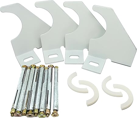 Designer Vertical Column Single Arm Universal Radiator Wall Mount ...