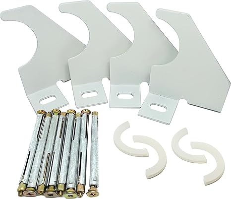 Designer Vertical Column Single Arm Universal Radiator Wall Mount ...