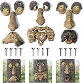 Amazon.com: FmnyYaid 2 Pack Tree Faces Decor Outdoor with 8 Screws ...