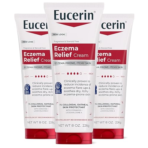 Eucerin Eczema Relief Body Cream, Colloidal Oatmeal Enriched, Steroid ...