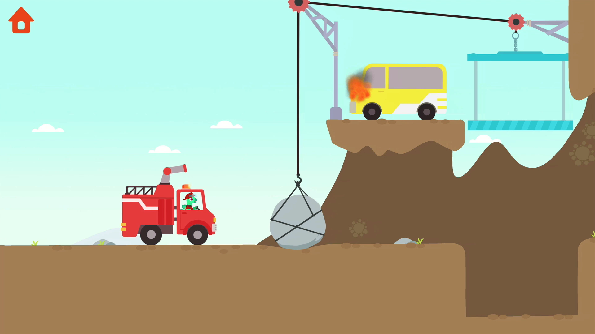 Dinosaur Fire Truck - Rescue Games for kids - App on the Amazon Appstore