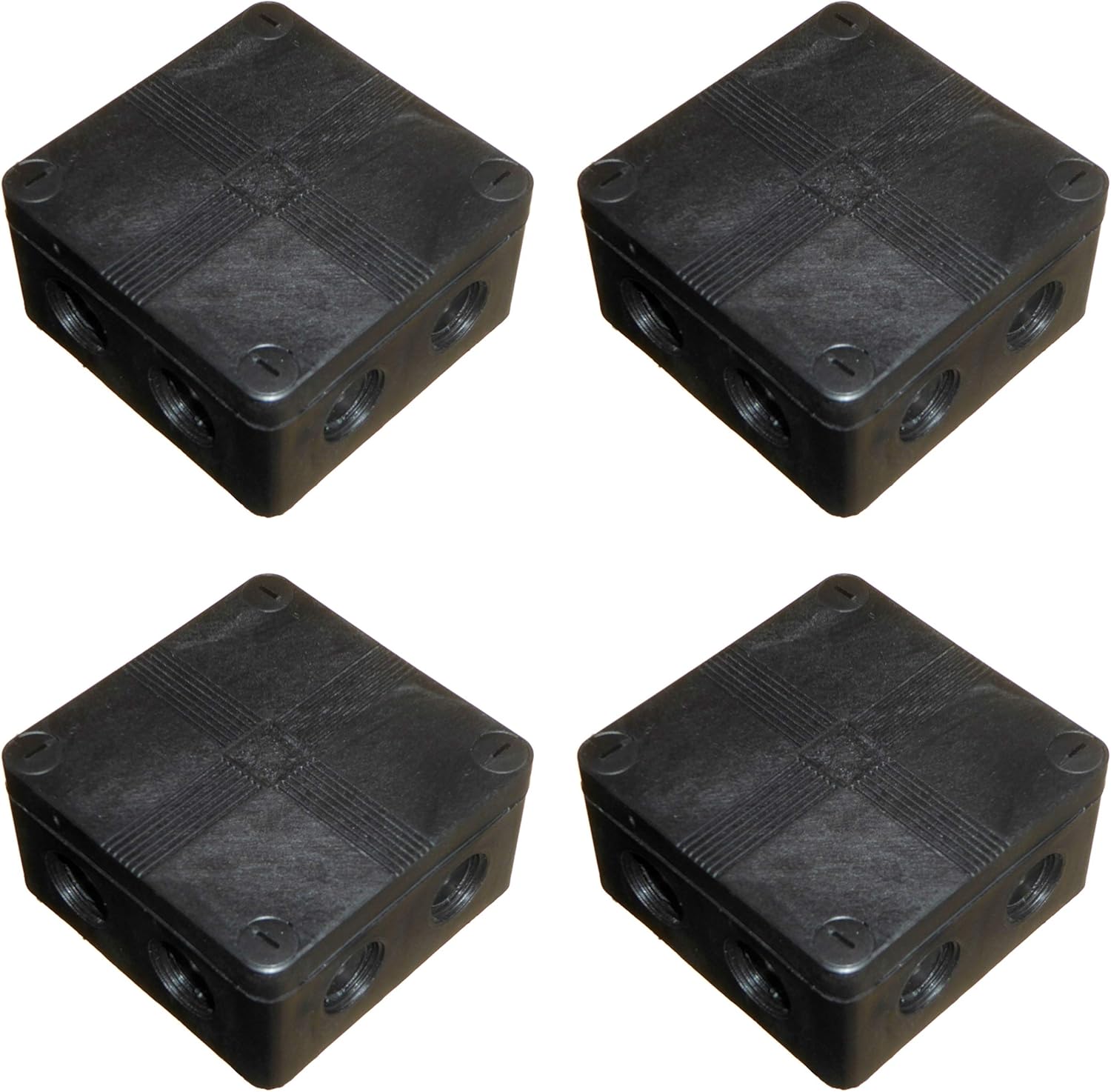 Outdoor Junction Box 91mm x 47mm with Connector Blocks and Soft Knock ...