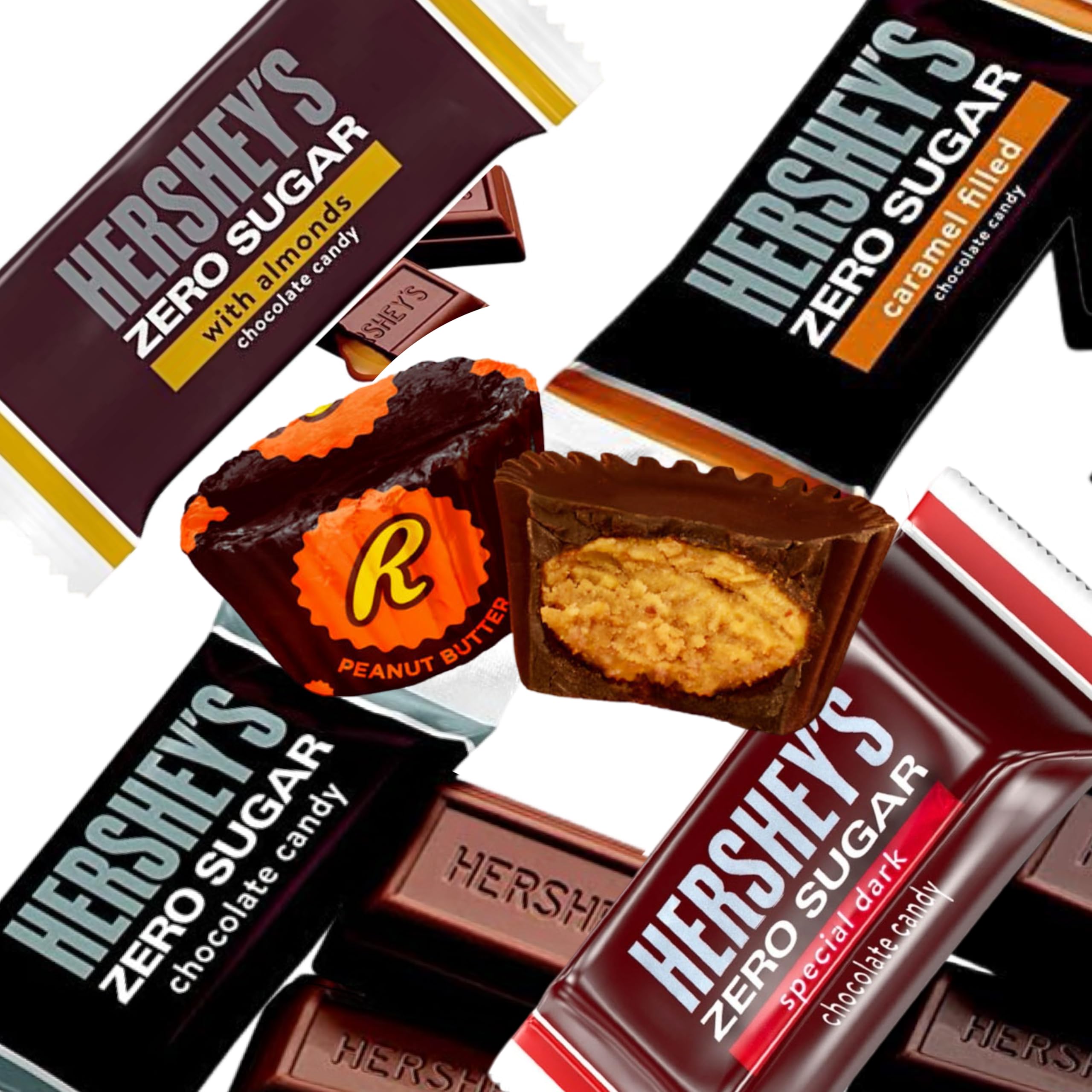 Mua Zero Sugar Chocolate Candy Assortment - 1 Pound Sugar Free ...