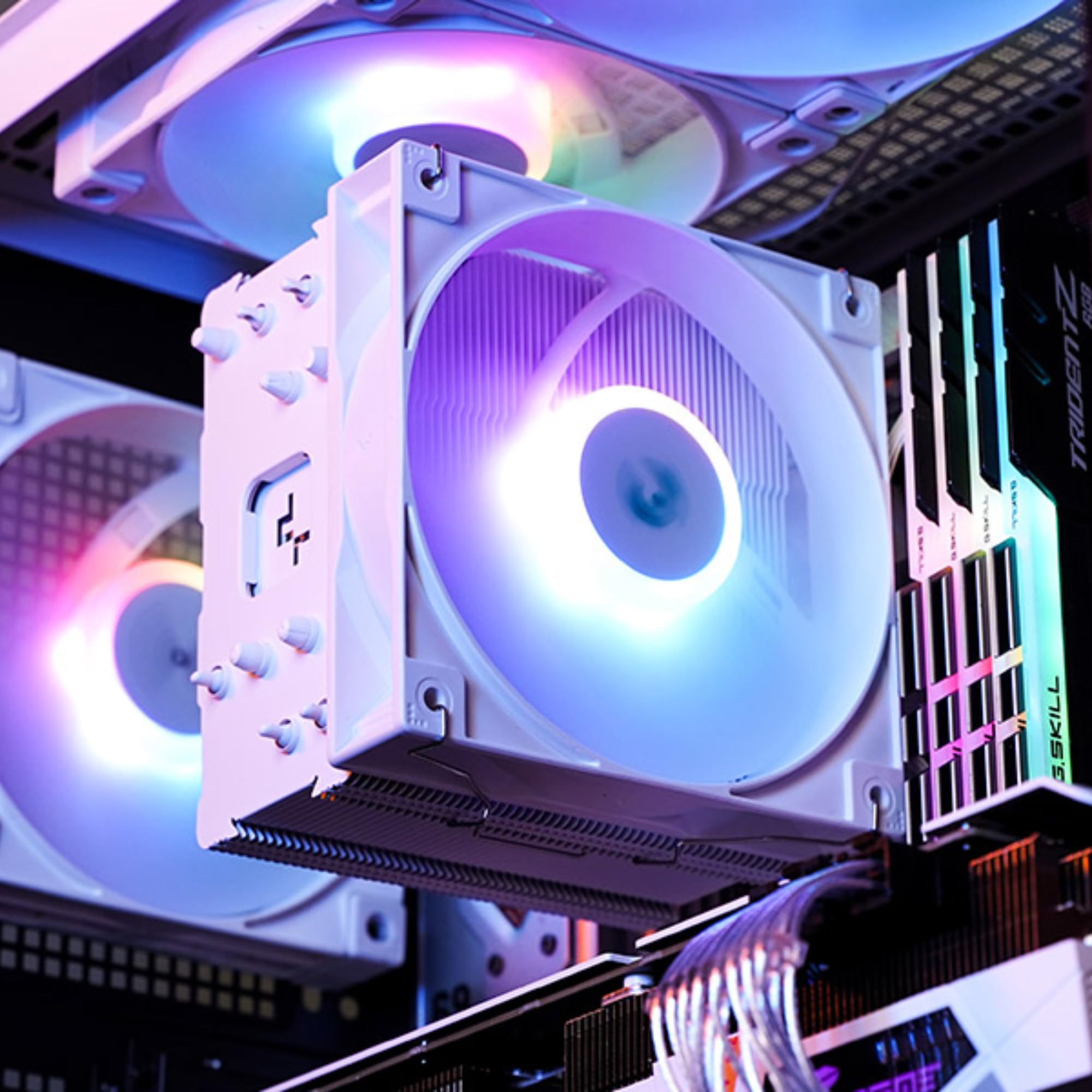 Mua DeepCool GAMMAXX AG500 WH ARGB White CPU Air Cooler 240w TDP 6mm x ...
