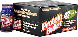 Amazon.com: Bullet Nutrition Protein, Orange Cream, 12-Count: Health ...