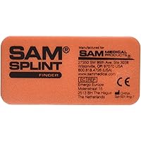 Amazon.com: SAM Medical Finger Splint, Orange and Blue, 3 Count ...