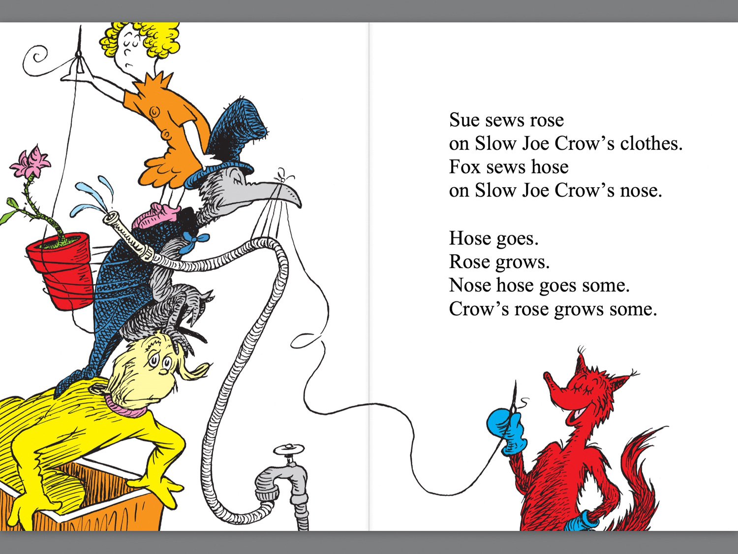 Fox In Socks Book Pages Fan Fictions