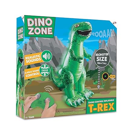 Remote Control Inflatable Dinosaur T-Rex: Amazon.co.uk: Toys & Games