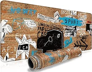 excovip Large Gaming Mouse Pad with Stitched Edges,Personalized Design ...