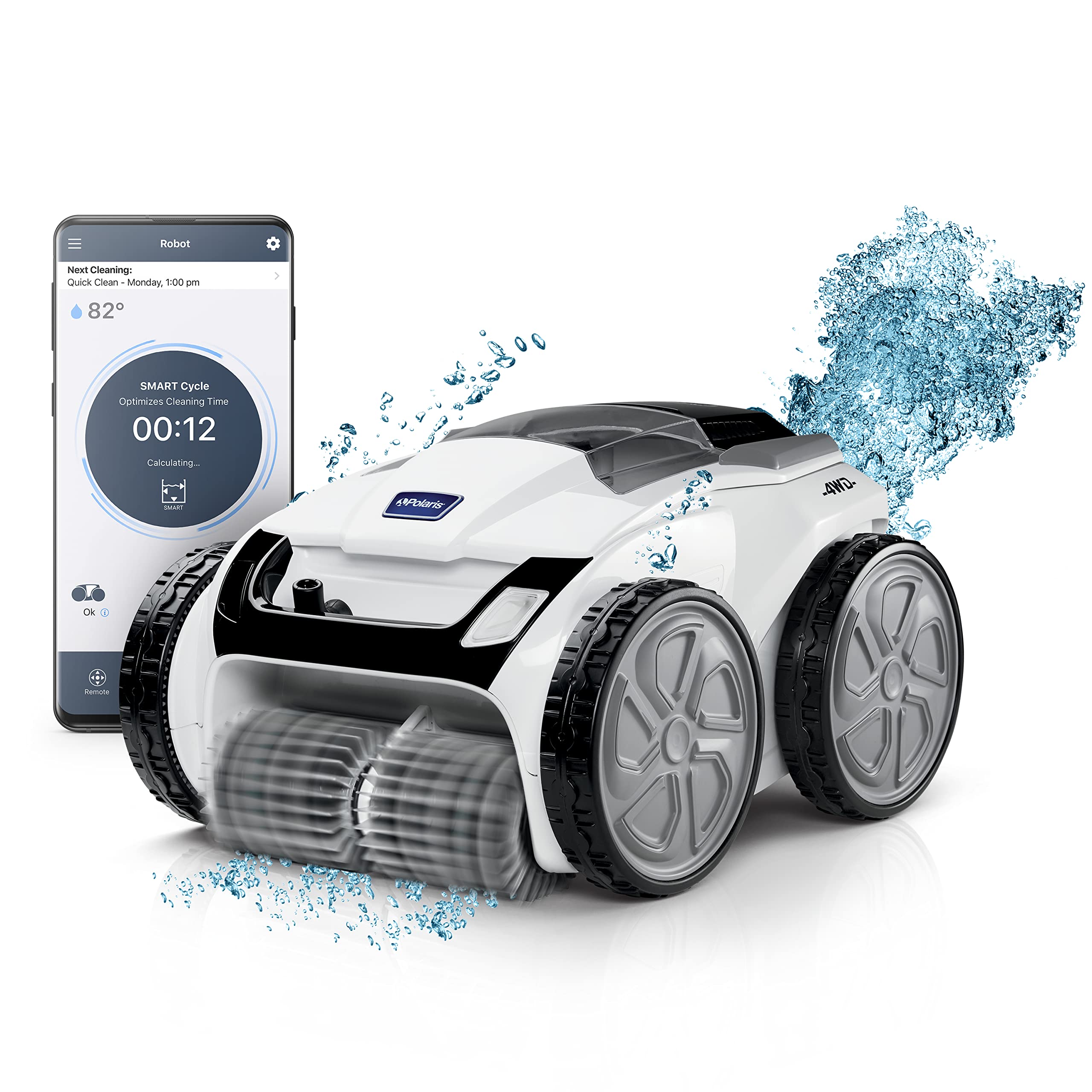 Polaris Vrxiq Robotic Pool Cleaner With Iaqualink Control
