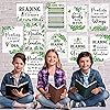 Sinload 10 Pcs Reading Bulletin Board Posters Eucalyptus Classroom ...