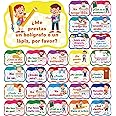 Amazon.com: Kolldenn 24 Pcs Spanish Phrases Poster Classroom ...