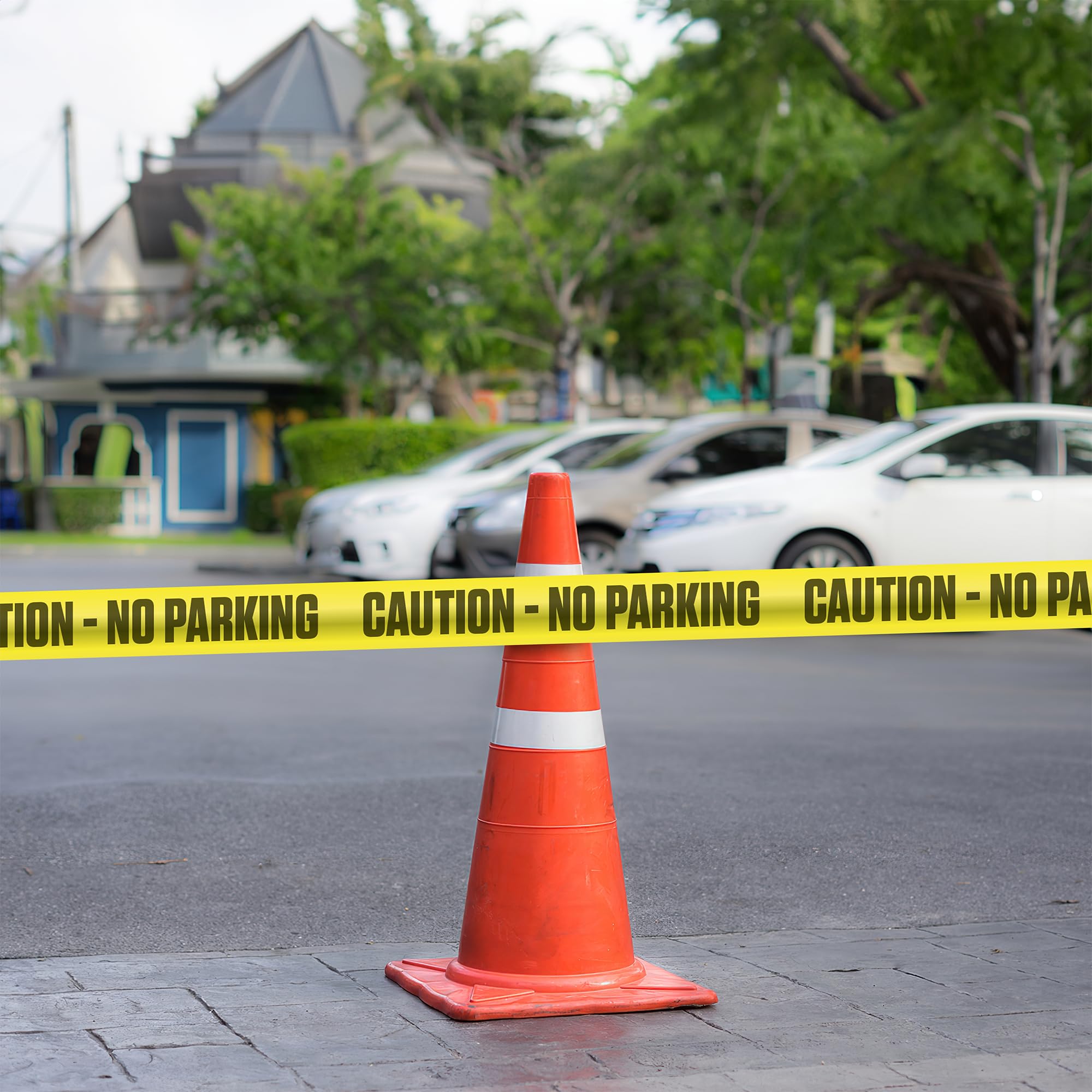 ATERET Premium Caution Do Not Enter Tape 1-Pack 3 Inch X 1000 Feet ...