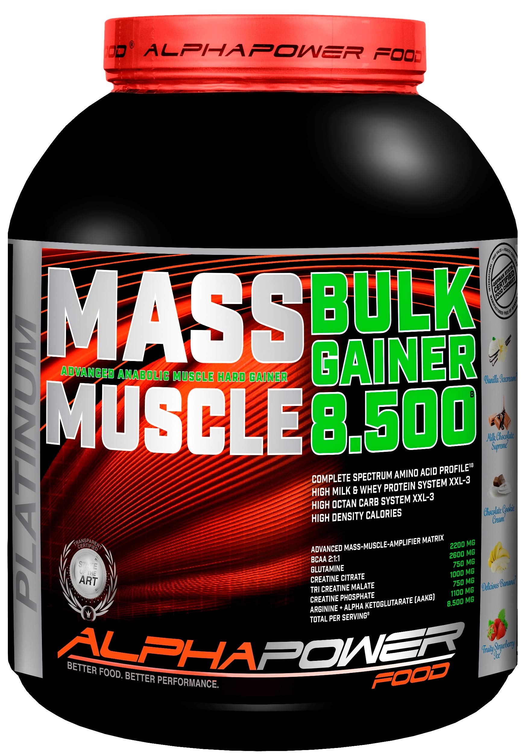 Mua ALPHAPOWER FOOD Maas - Whey, Muscle Weight Gainer I Mega ...