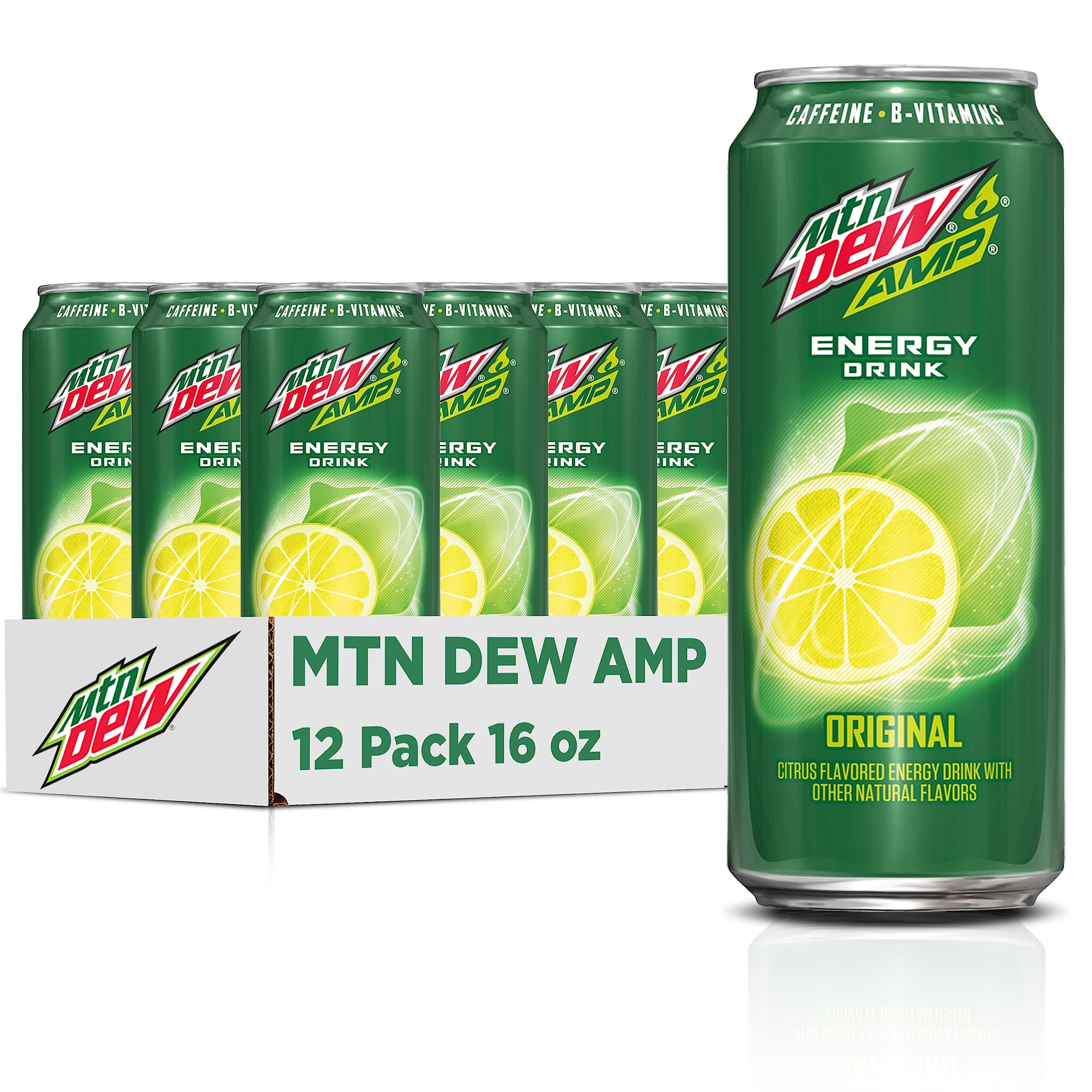 Mua Mtn Dew AMP Energy, Original, Energy Drink with Caffeine, B ...