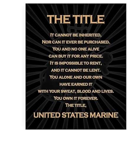 Marine Corps Man Cave Poster US Marine Corps | US Marine Corps