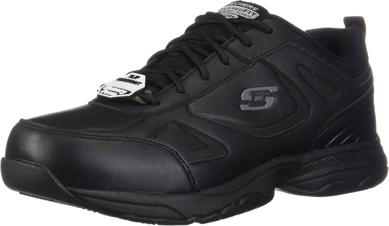Skechers, Tenis para Trabajo para Hombre, Dighton 77111, Varios colores, Varias Tallas: Amazon ...