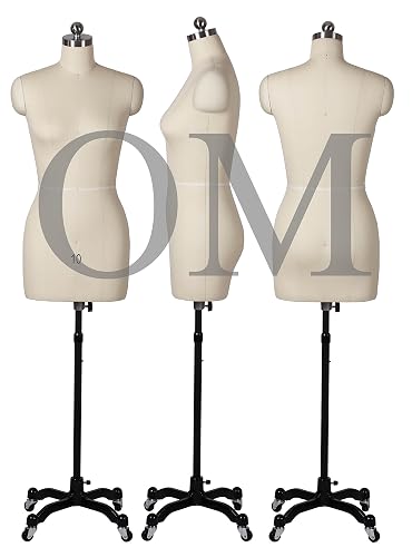 Female Sewing Dress Form Mannequin Fully Pinnable with Magnetic ...