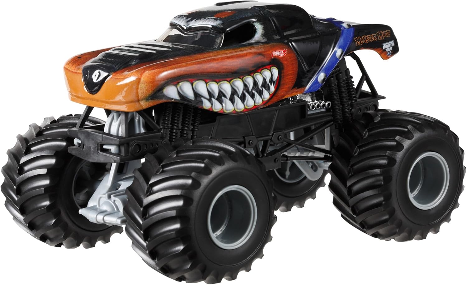 Hot Wheels BGH22 OFF Road Monster Jam 1:24 Monster Mutt Rottweiler ...