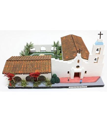 San Juan Capistrano Mission Model Full Collection 21 California