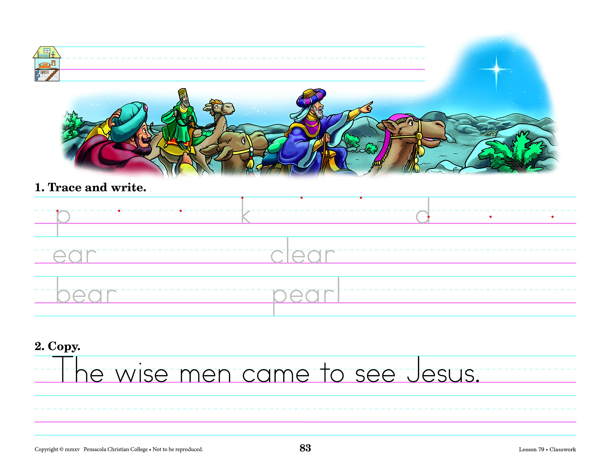 Mua Writing with Phonics 1 Manuscript- Abeka 1st Grade 1 Manuscript ...