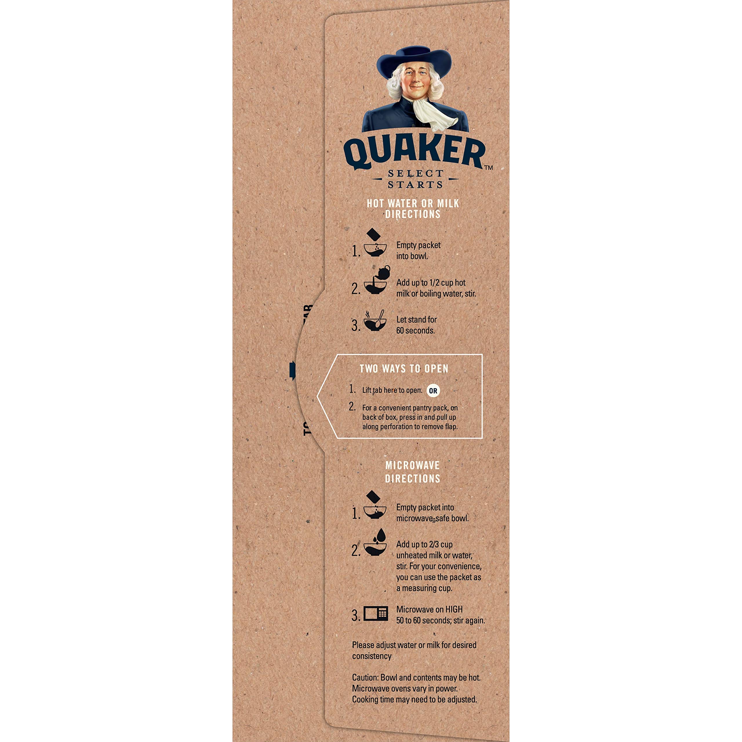 Mua Quaker Instant Oatmeal, Fiber & Protein 3 Flavor Variety Pack ...