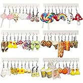 Amazon.com: EIELO 28 Pairs Weird Cute Funny Earrings Gummy Bear Duck ...