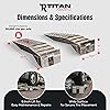 Titan Ramps Semi-Truck Riser Ramp, Heavy-Duty Aluminum, 20,000 Lbs ...