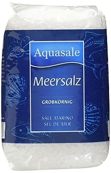 Aquasale 11232 Meersalz, grobkörnig, 1kg-Beutel: Amazon.de: Amazon Pantry