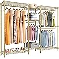 Amazon.com: VIPEK L6 L Shaped Clothes Rack Heavy Duty Clothing Rack for ...