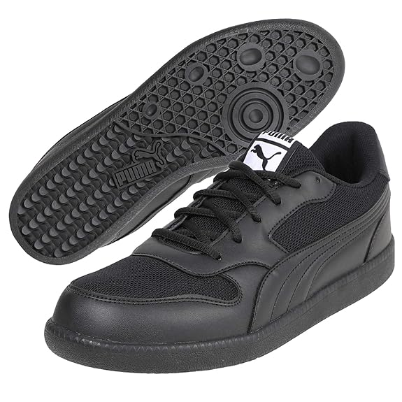 Buy Puma Unisex Black Sneakers - 12 UK/India (12 EU)(19059901) at Amazon.in