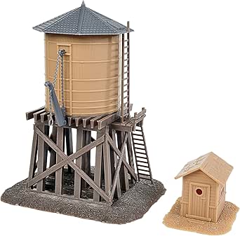 Amazon.com: Walthers Trainline HO Scale Model Water Tower and Shanty ...