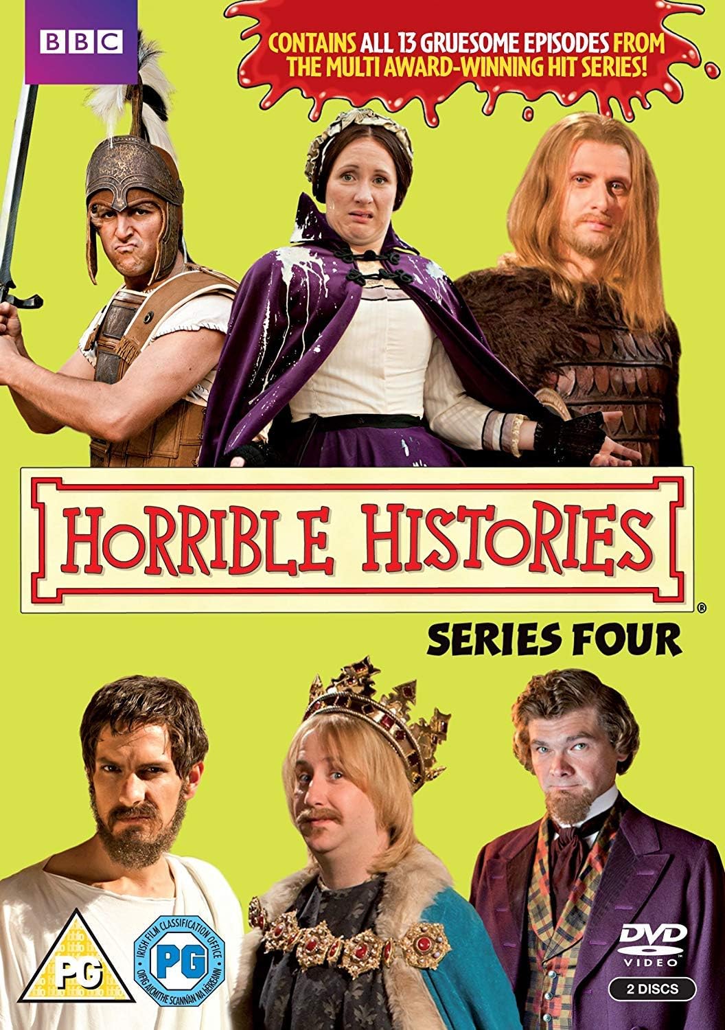 Horrible Histories - Series 4 DVD by Dominic Brigstocke: Amazon.co.uk: DVD & Blu-ray