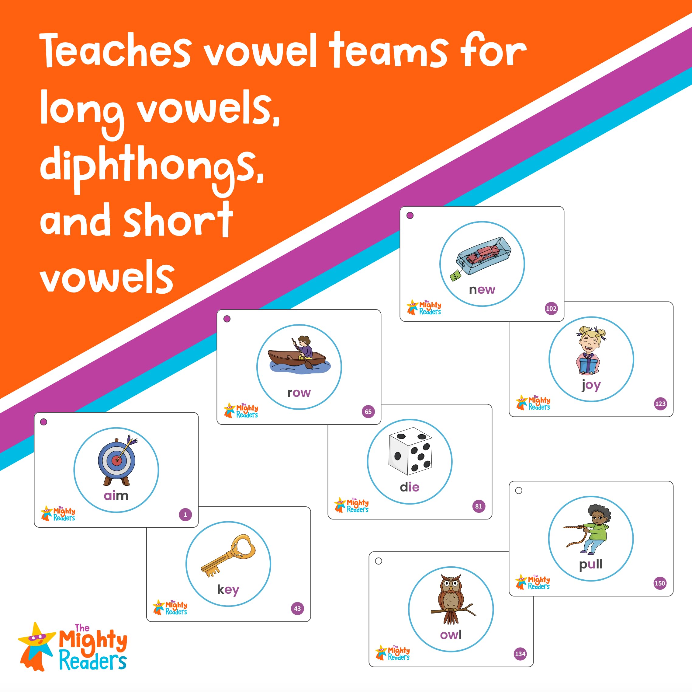 Mua Super Spelling Cards: Vowel Teams and Their Friends, Phonics ...
